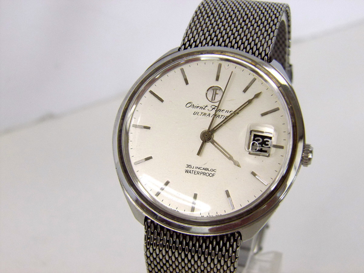 3SW0206-18宮50067 ORIENT FINENESS ULTRAMATIC 35J 腕時計 オリエント 箱付き(オリエント)｜売買 ...