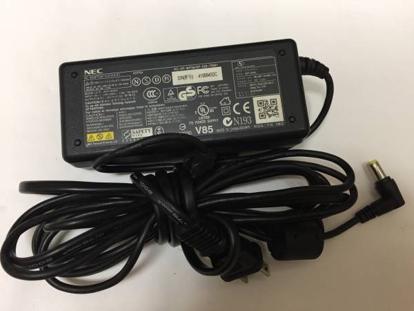 NEC LaVie VersaPro シリーズ 19V 3.16A 60W ACアダプター PC-VP-WP36 外径5.5mm/内径2 ...