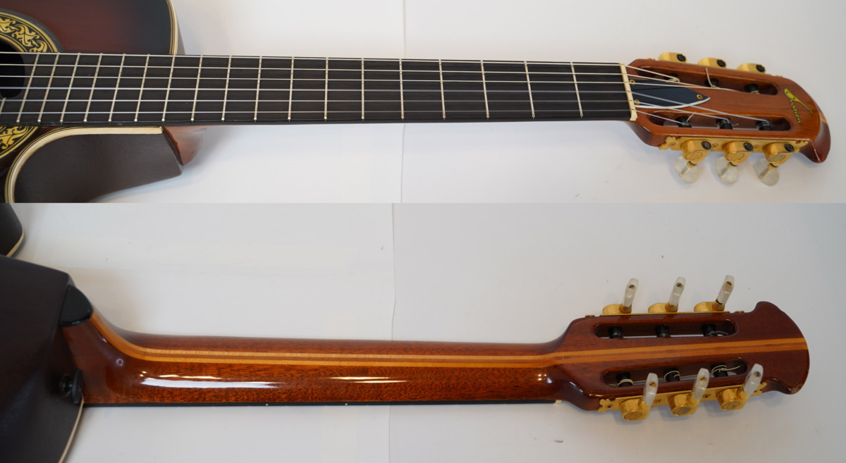 OVATION USA NO.1663 Sunburst Classic Guitar エレガット 80年代 USA製 オベーション(本体)｜売買されたオークション情報、yahooの商品情報を ...