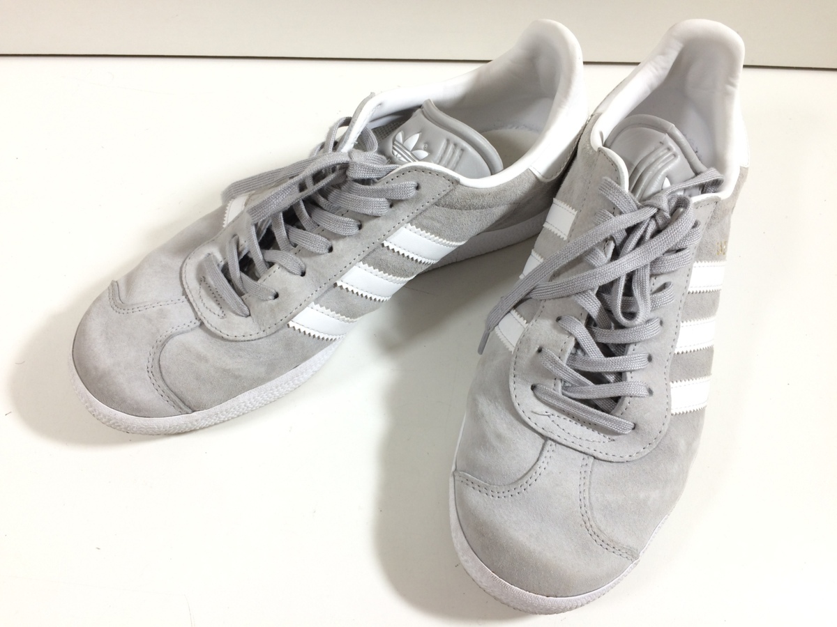 adidas アディダス GAZELLE ガゼル SHW 675001 スニーカー グレー サイズ26.5cm ユーズド(26.5cm)｜売買 ...