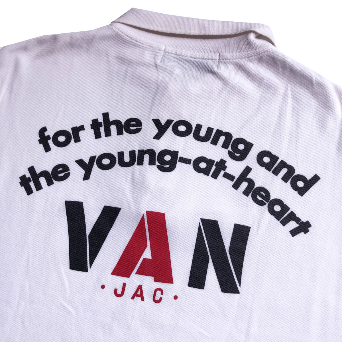 VAN JAC ヴァン ジャケット BIGアーチロゴ プリント 半袖 ポロシャツ LLサイズ /白 ホワイト アイビー トラッド 日本製(XLサイズ以上)｜売買されたオークション情報 ...