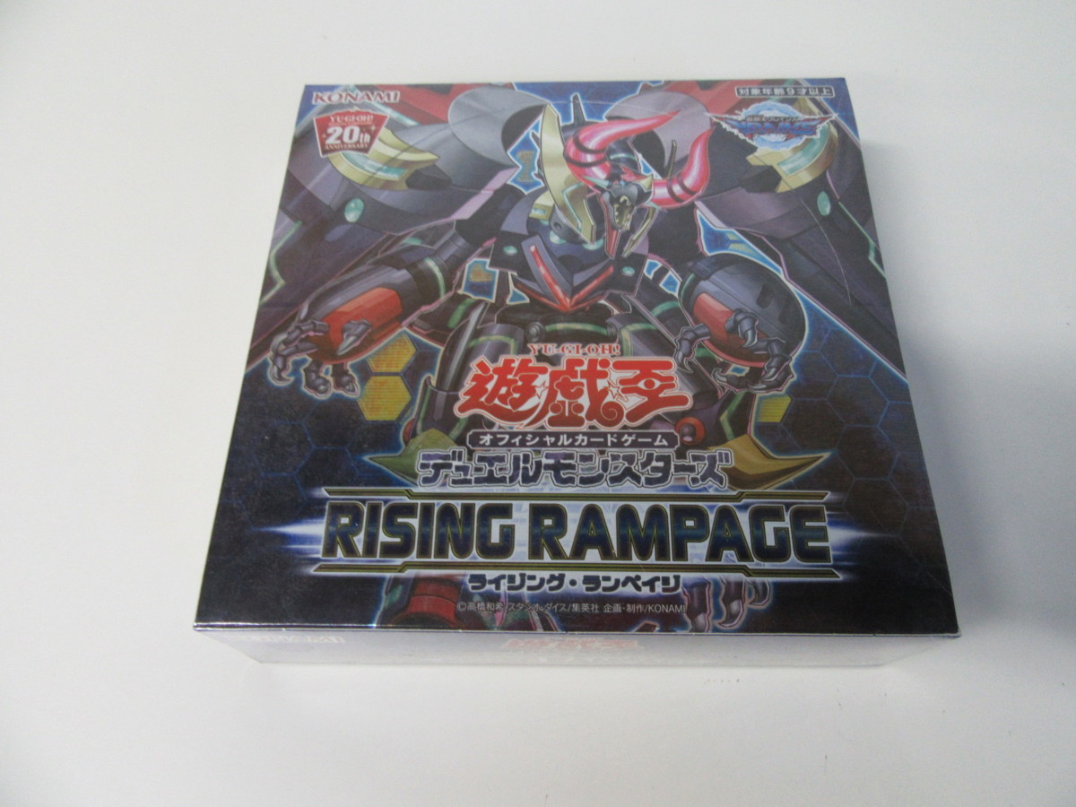 遊戯王OCG デュエルモンスターズ RISING RAMPAGE BOX(デュエルモンスターズシリーズ)｜売買されたオークション情報 ...