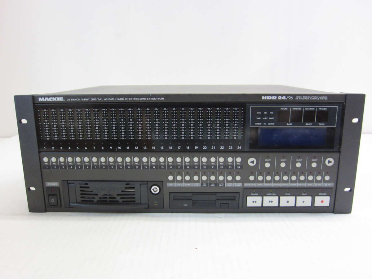 Mackie HDR 24/96 24tr 96Khz & Remote 48 U7404(レコーディング、PA機器)｜売買されたオークション ...