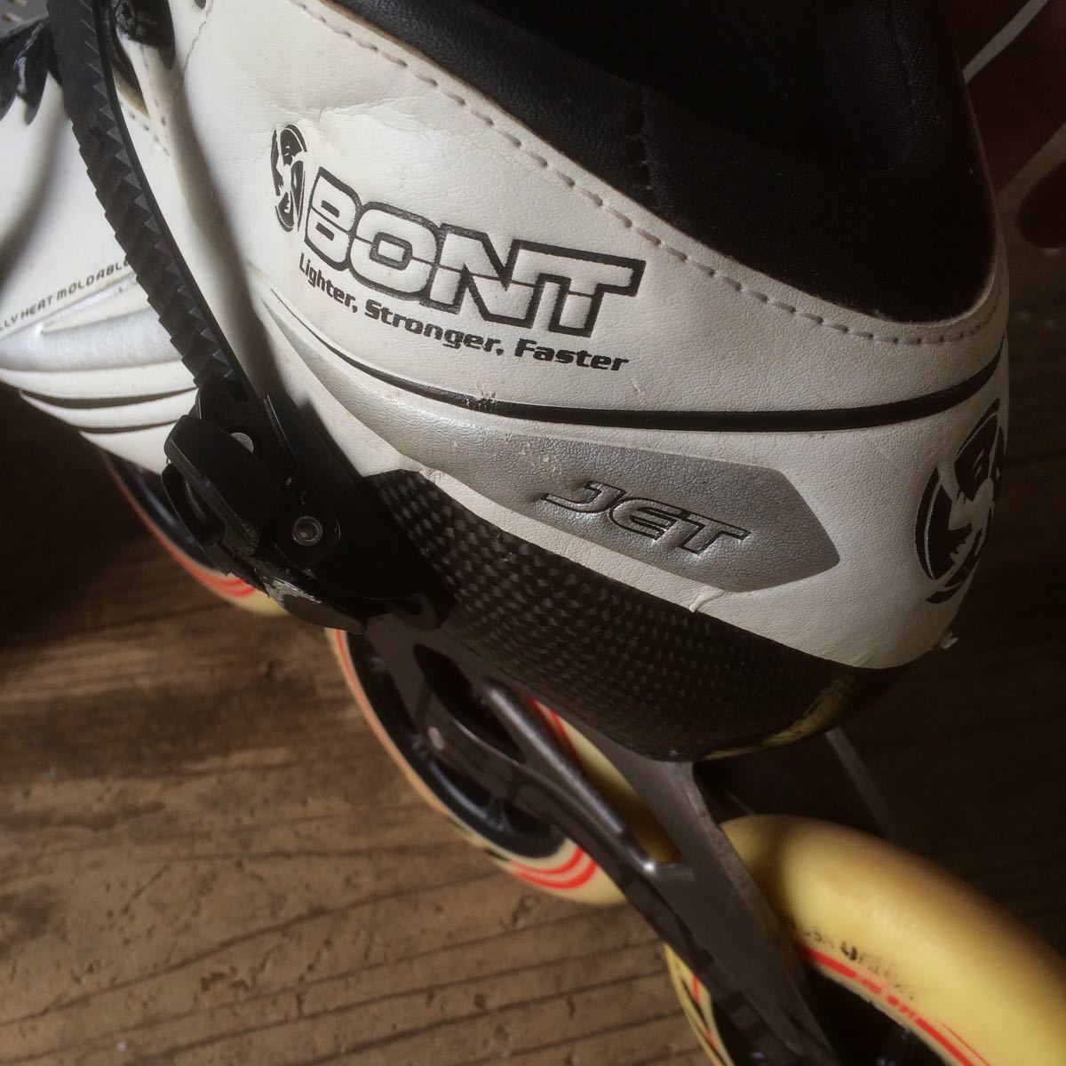 BONT JET Lighter Stronger Faster インラインスケート BONT SIZING EUROPE - 39 USA ...