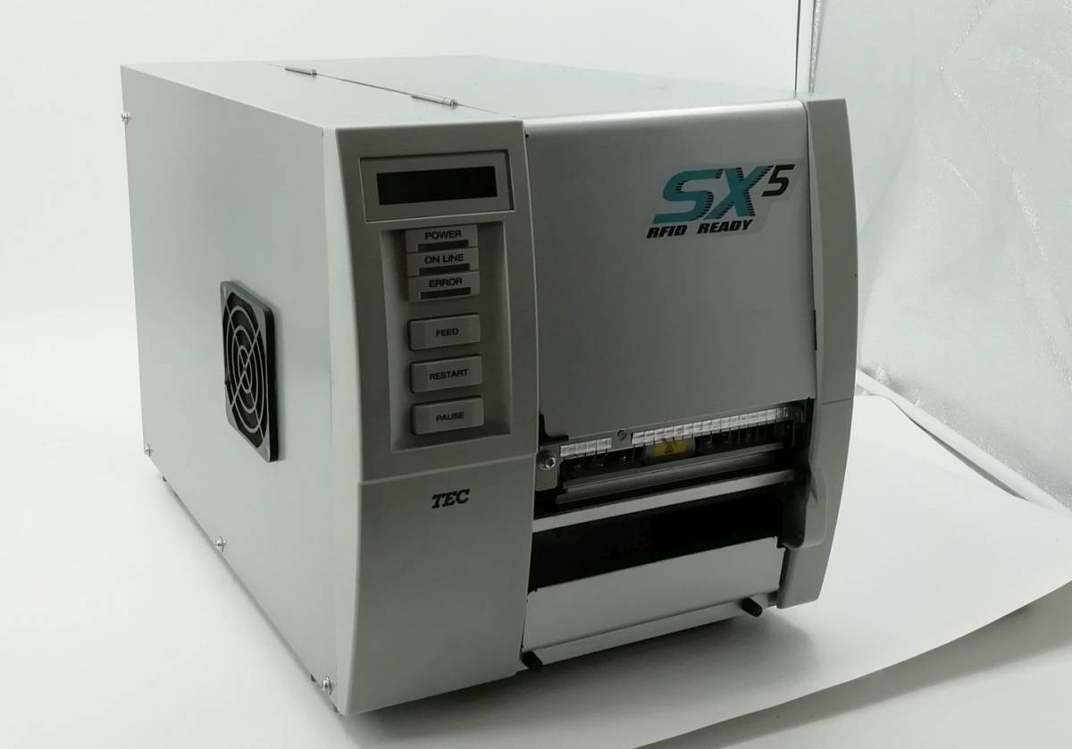 動作テスト済み TEC バーコードプリンター B-SX5T-TS15-R 1週間返品保証 即日発送 H20090104(バーコードリーダー ...