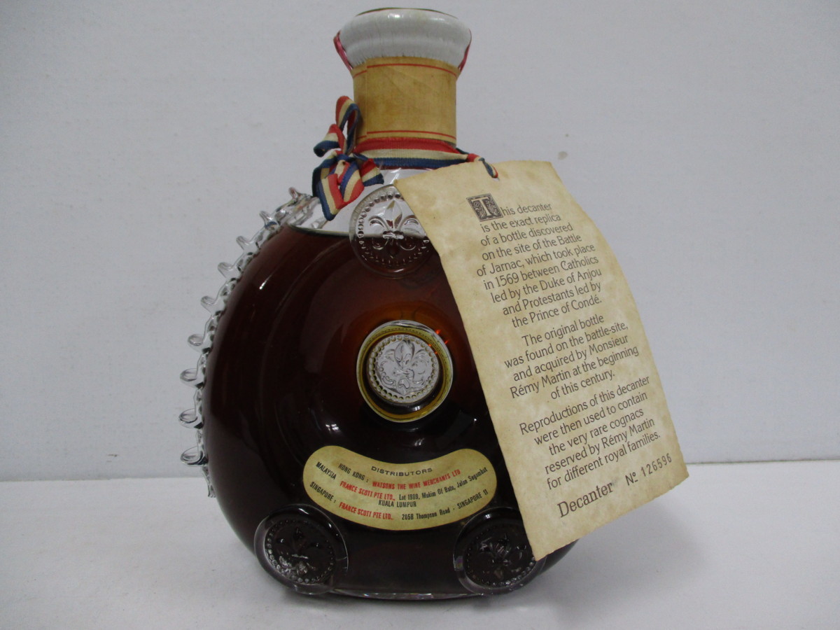 K3984 古酒 100000円 未開栓 羽カケ有 REMY MARTIN レミーマルタン ルイ13世 ベリーオールド 700ml バカラ ...