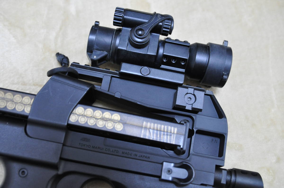 東京マルイ 電動 P90 P90TR カスタム USSS仕様 U.S.SECRETSERVICE POLICE LE シークレットサービス 法 ...