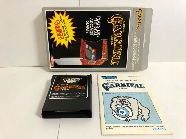 COLECOVISION コレコビジョン CARNIVAL レトロ 激レア 箱説付属品有 何点 も(テレビゲーム)｜売買されたオークション情報 ...