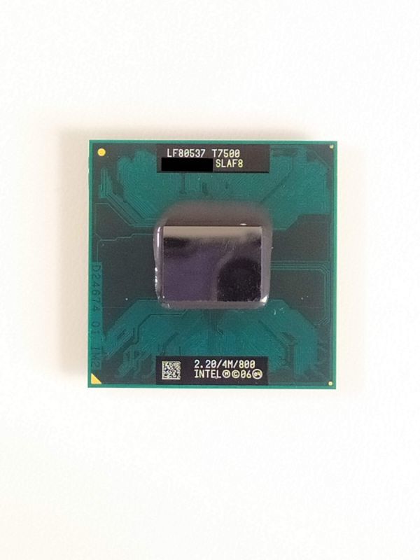 Mobile Core2 Duo T7500 SLAF8 2.2GHz/4MB/G0 stepping グリス付き(Core2)｜売買された ...