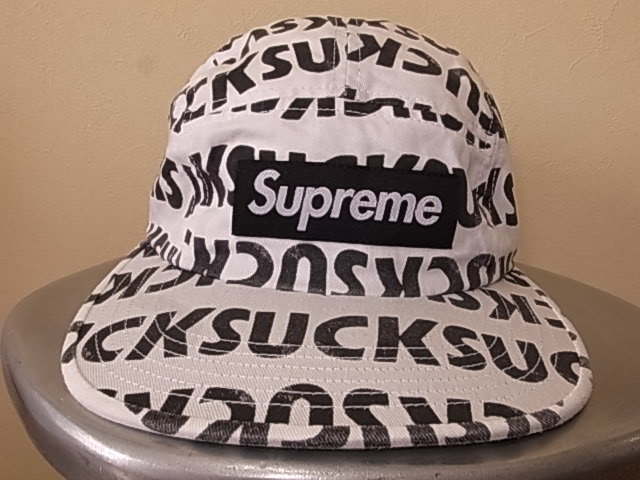 16AW SUPREME シュプリーム Suck Camp Cap サック キャンプキャップ キャップ BOX LOGO ボックスロゴ ホワイト白 NGD(帽子)｜売買されたオークション情報 ...