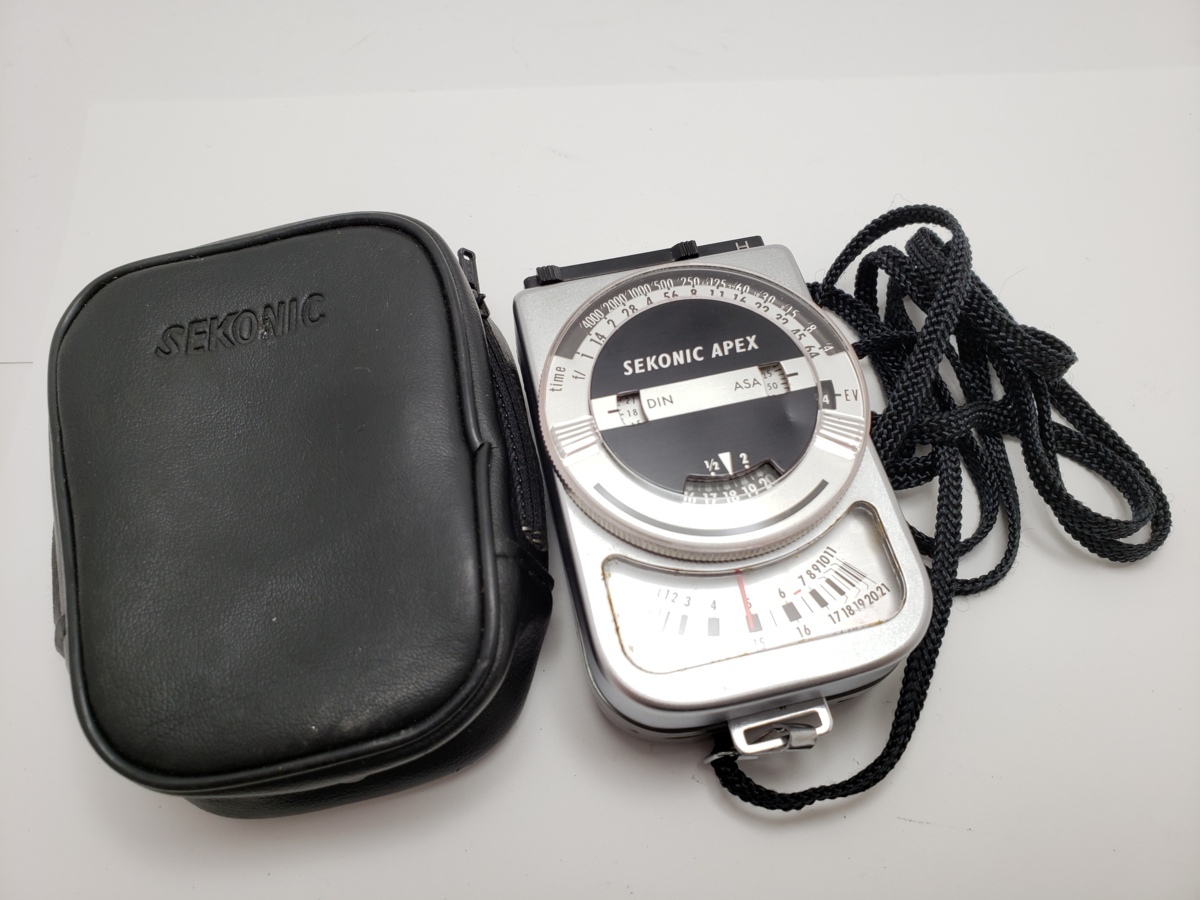 ハローカメラ 4368 SEKONIC APEX.露出計 L-218 セコニック 電源入り.露出計針振れます 現状 1円スタート(露出計 ...