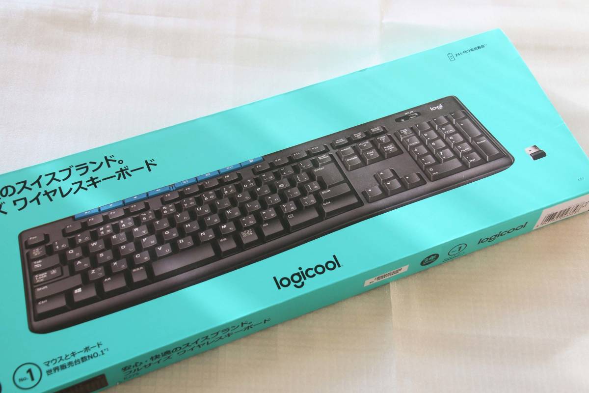 格安 Logicool ロジクール K275 ワイヤレスキーボード 無線 Unifying 電池寿命最大24ケ月(ワイヤレスキーボード)｜売買 ...