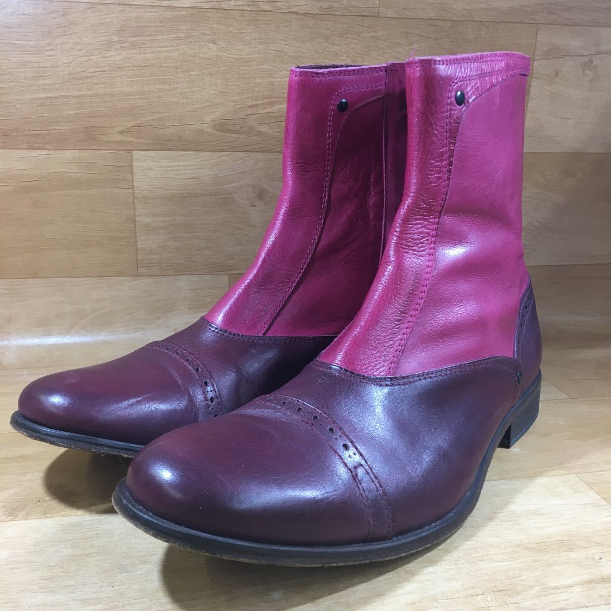 DIESEL ディーゼル サイドジップ ブーツ 43 約 28cm(その他)｜売買されたオークション情報、yahooの商品情報をアーカイブ公開 - オークファン（aucfan.com）