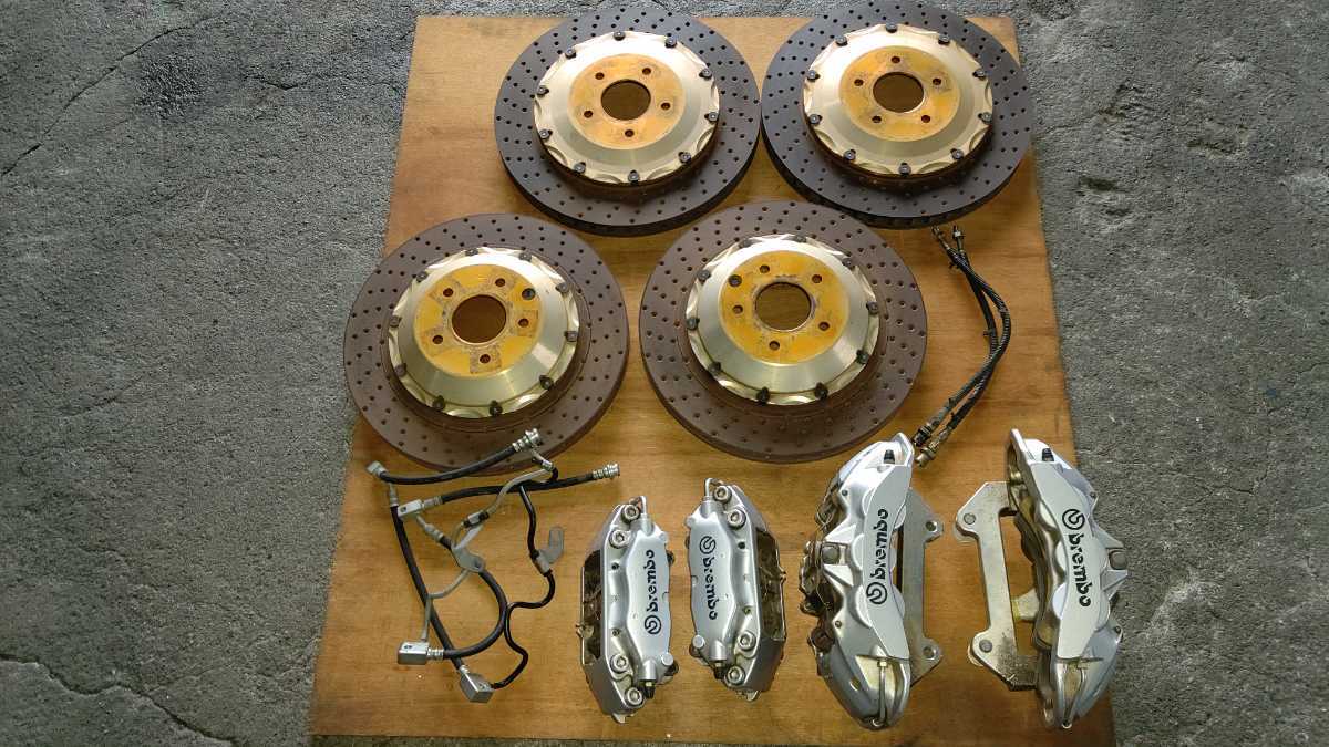 ブレンボ brembo AMGキャリパー 6pot F360キャリパー 4pot ブレーキキット 日産 v35 v36 z33 z34 y50 y51 e51 e52(ブレーキキャリパー ...