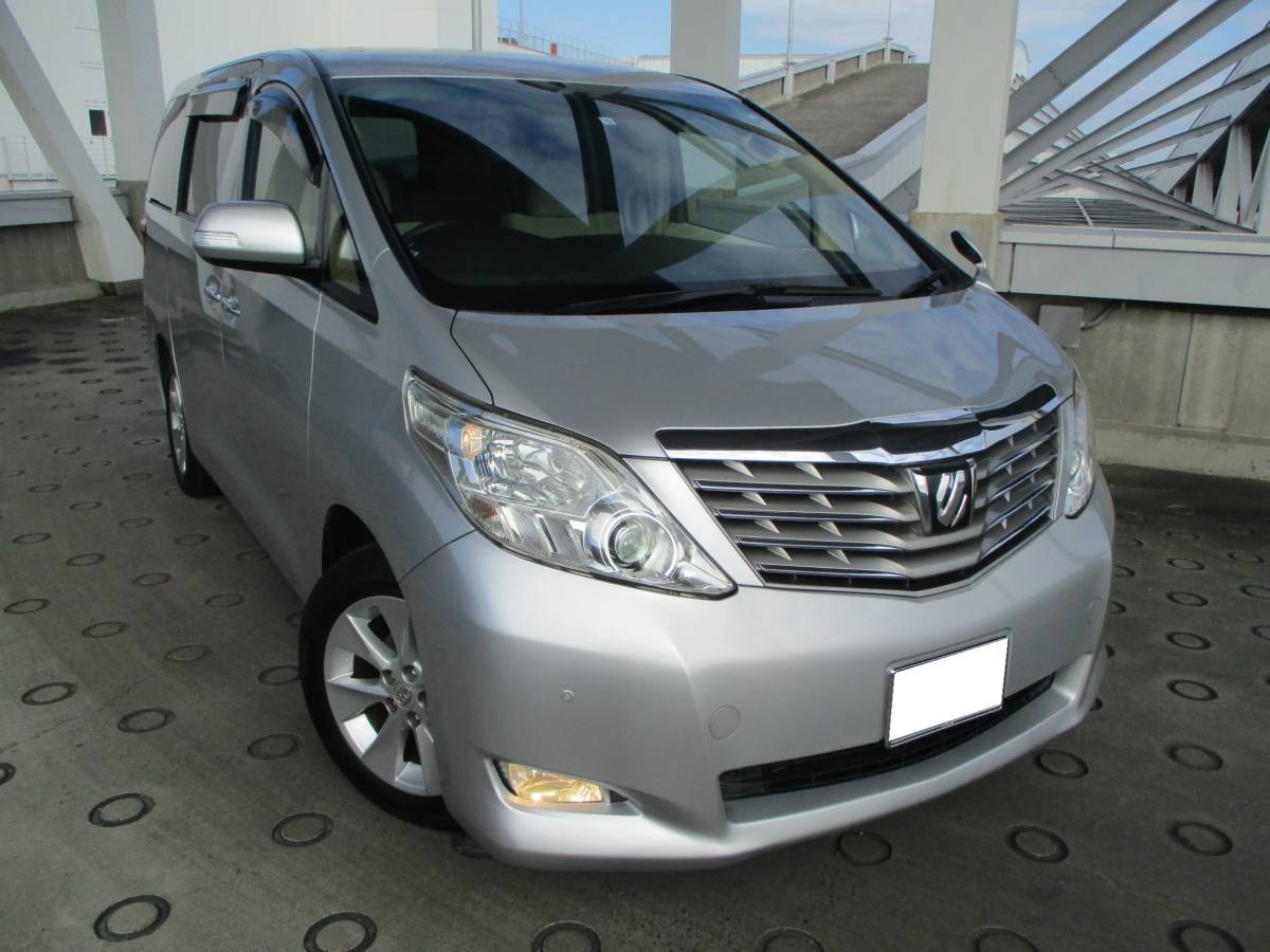 H20 極美車アルファード 20系 ALPHARD 350 X 車検04.12 純正ナビ/地デジTV&DVD/Bカメラ/後席ダウンモニター/P ...