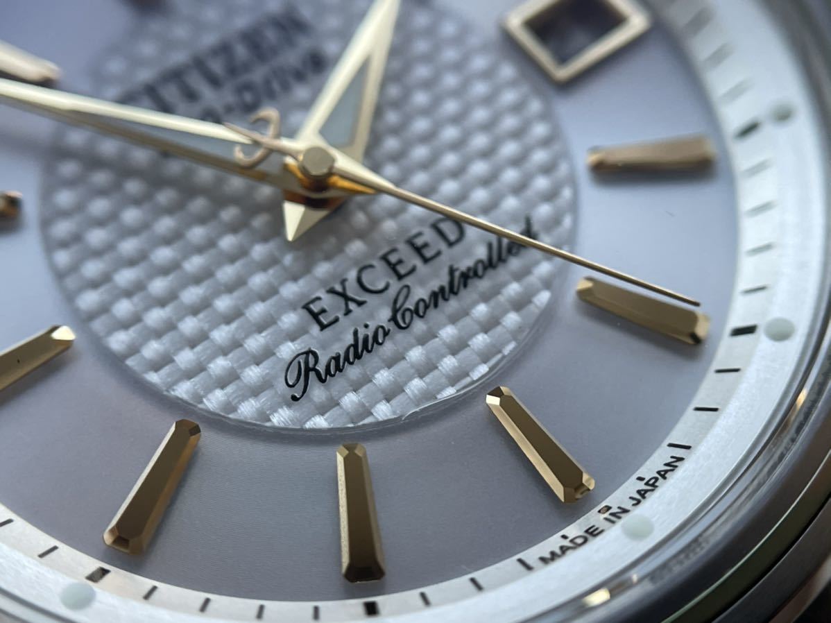 最上級モデル シチズン エクシード CITIZEN EXCEED H111-T011381 エコドライブ 電波ソーラー チタン EBG74 ...