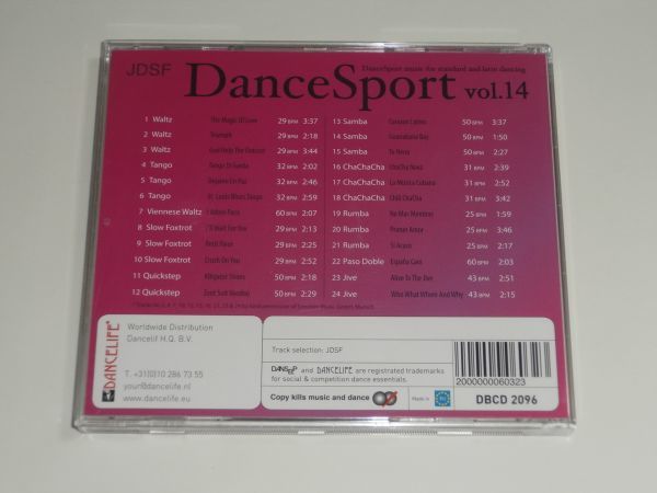 社交ダンスCD DanceLife JDSF DanceSport vol.14 日本ダンススポーツ連盟(その他)｜売買されたオークション情報、yahooの商品情報をアーカイブ公開 ...