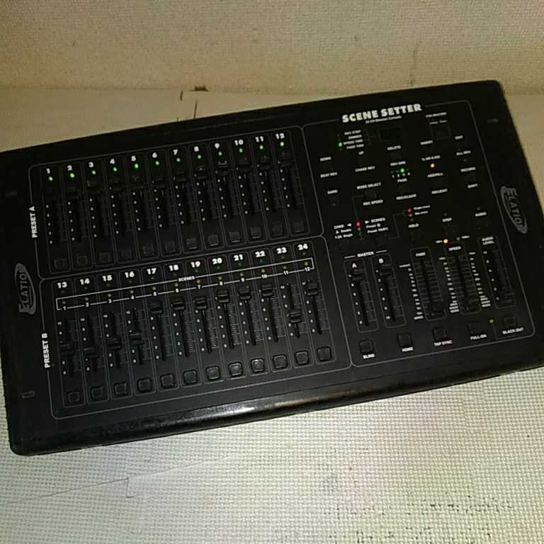 ELATION イレーション SCENE SETTER 24CH 調光 本体 動作未確認(レコーディング、PA機器)｜売買されたオークション ...