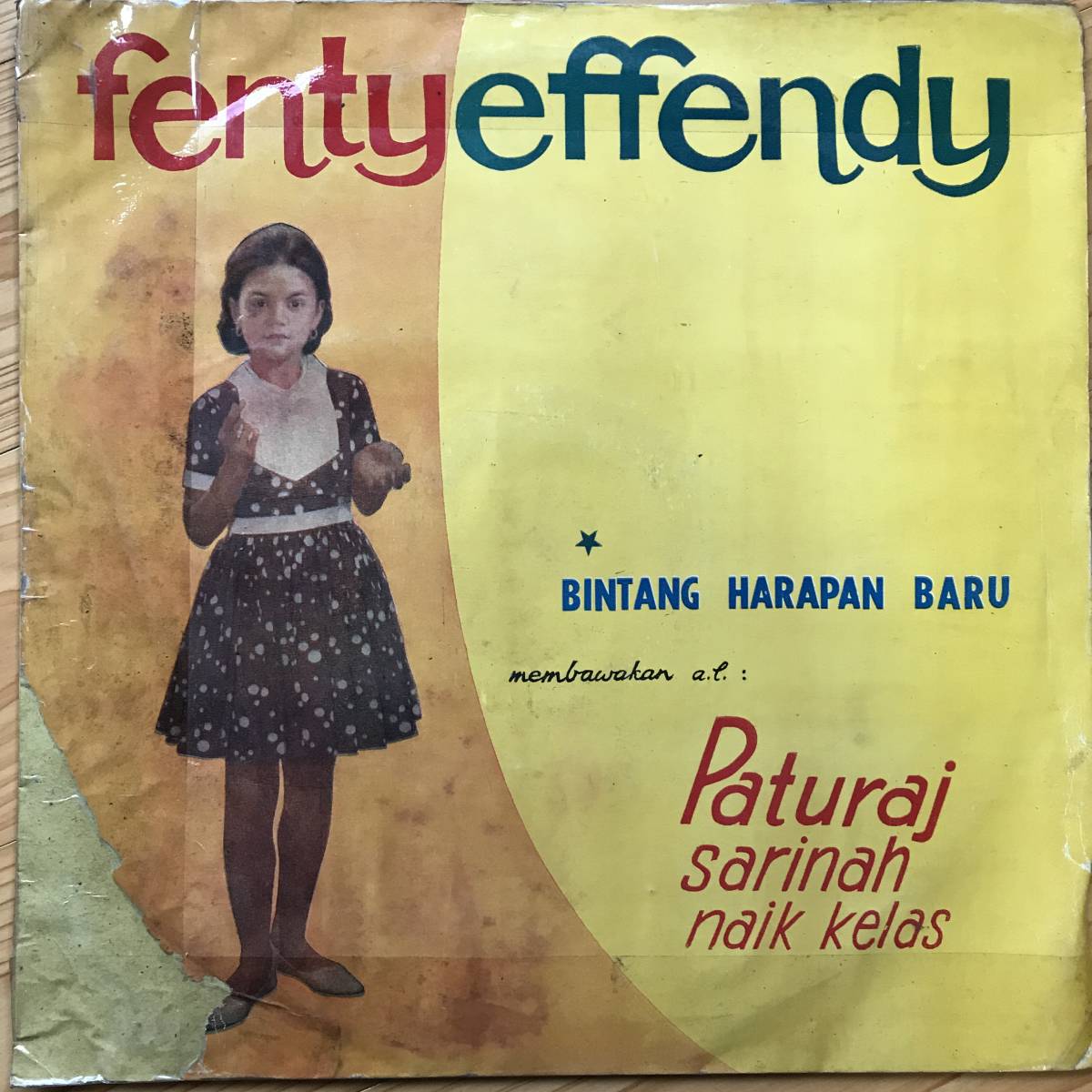 LP Indonesia Fenty Effendy Tropical Vintage Garage Pop Bossa Latin ...