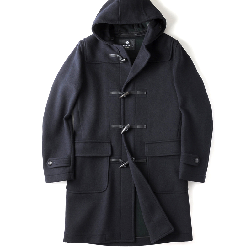 GRENFELL グレンフェル /秋冬/15万/大人にハマる上品ダッフル ダブルフェイスウールメルトンダッフルコート BAKER grf2060471-36(Mサイズ)｜売買されたオークション ...