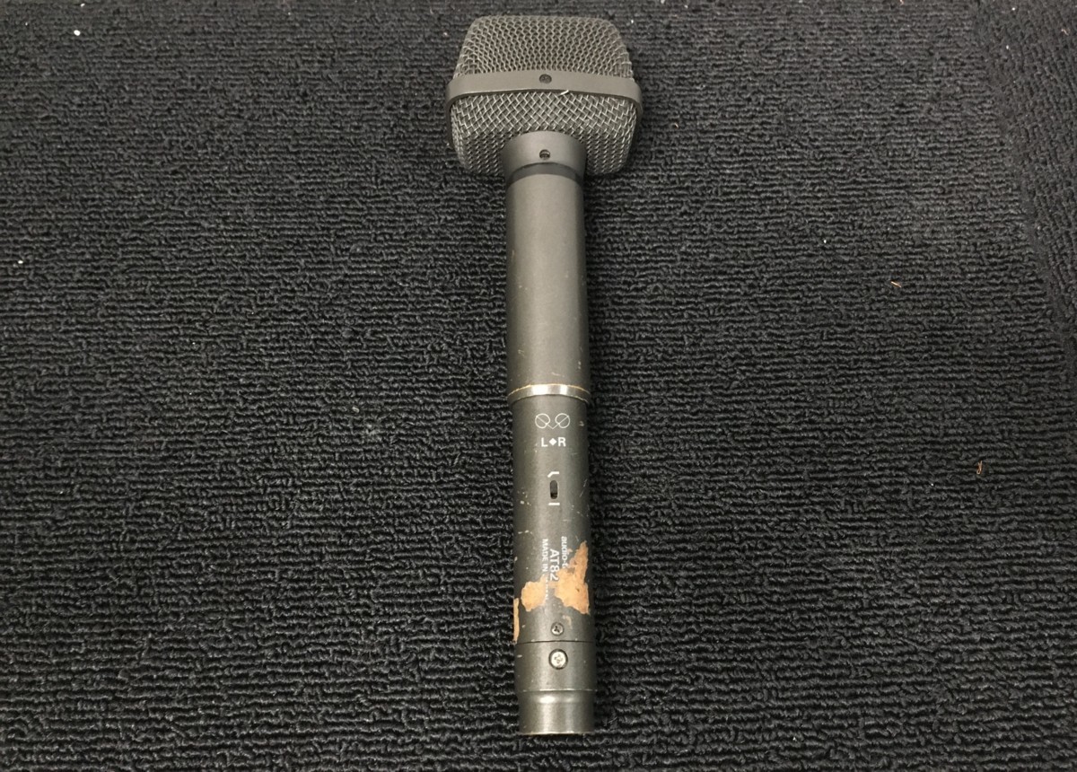 Audio-Technica AT825 ジャンク ① オーディオテクニカ コンデンサーステレオマイクロフォン(コンデンサー型)｜売買された ...