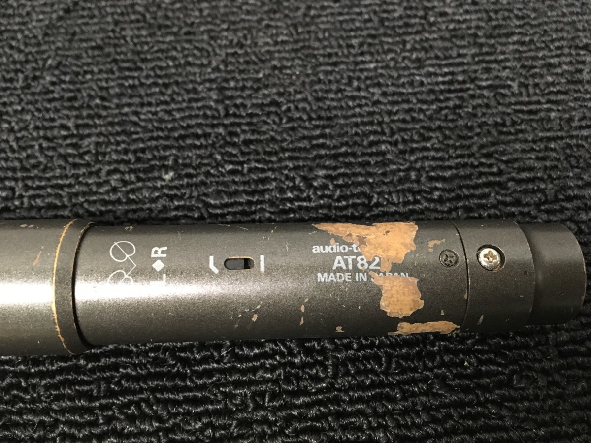 Audio-Technica AT825 ジャンク ① オーディオテクニカ コンデンサーステレオマイクロフォン(コンデンサー型)｜売買された ...