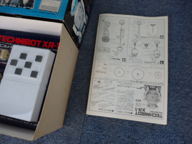 F3550/未組立 80年代 マルイ TECHNIBOT XR-1 リモコンロボット テクニボット 絶版 東京MARUI Orbit ...