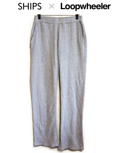 定価2万 SHIPS別注LOOPWHEELERスウェット パンツS W70~100メランジ グレー日本製ループウィラー霜降ヘザーストレート吊り編ツリアミ コラボ(Sサイズ)｜売買された ...