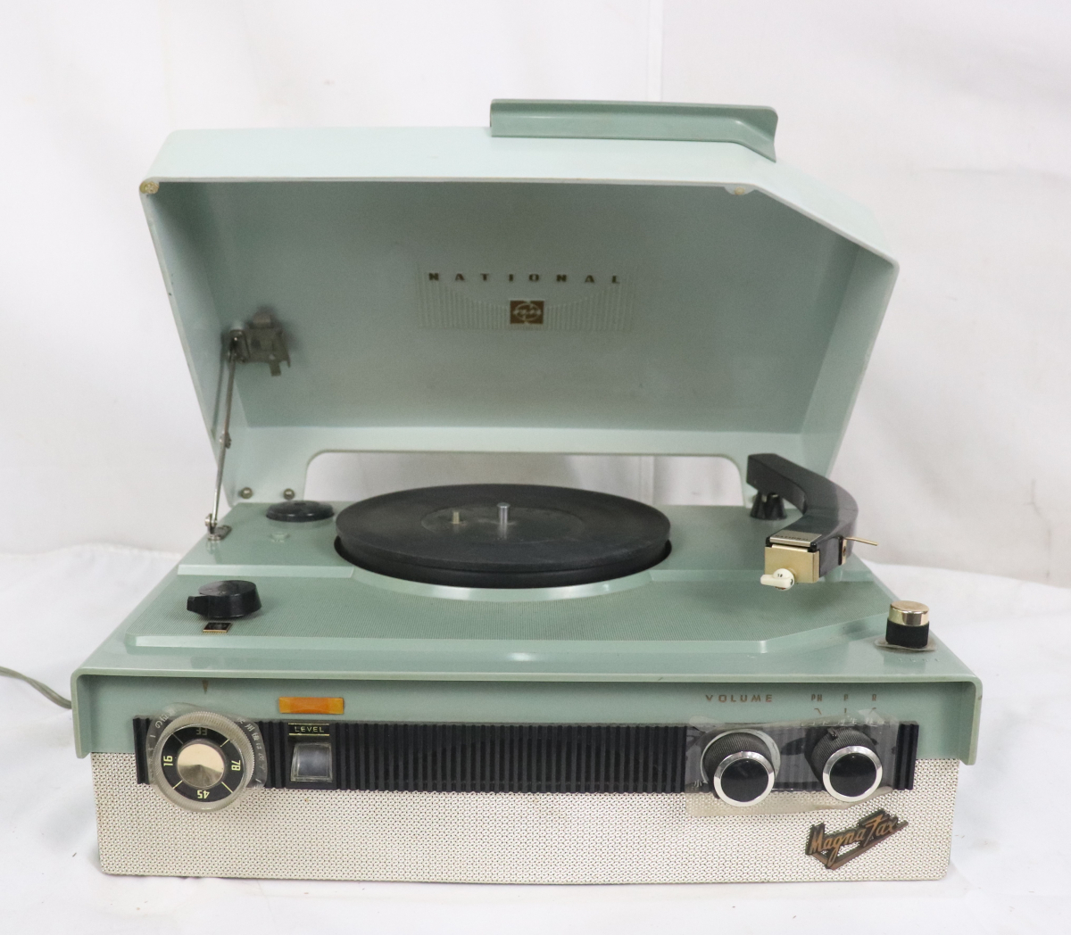 ト滝 NATIONAL ナショナル MagnaFax マグナファックス レコードプレーヤー 真空管 電気蓄音機 DC514DEC44(本体 ...