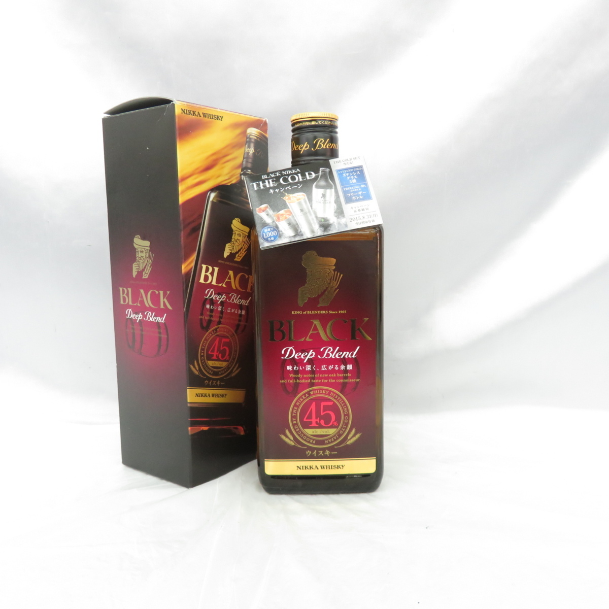 1円 未開栓 BLACK NIKKA ブラック ニッカ ディープブレンド ウイスキー 700ml 45％ 箱あり 10685164(日本)｜売買されたオークション情報、yahooの商品情報を ...
