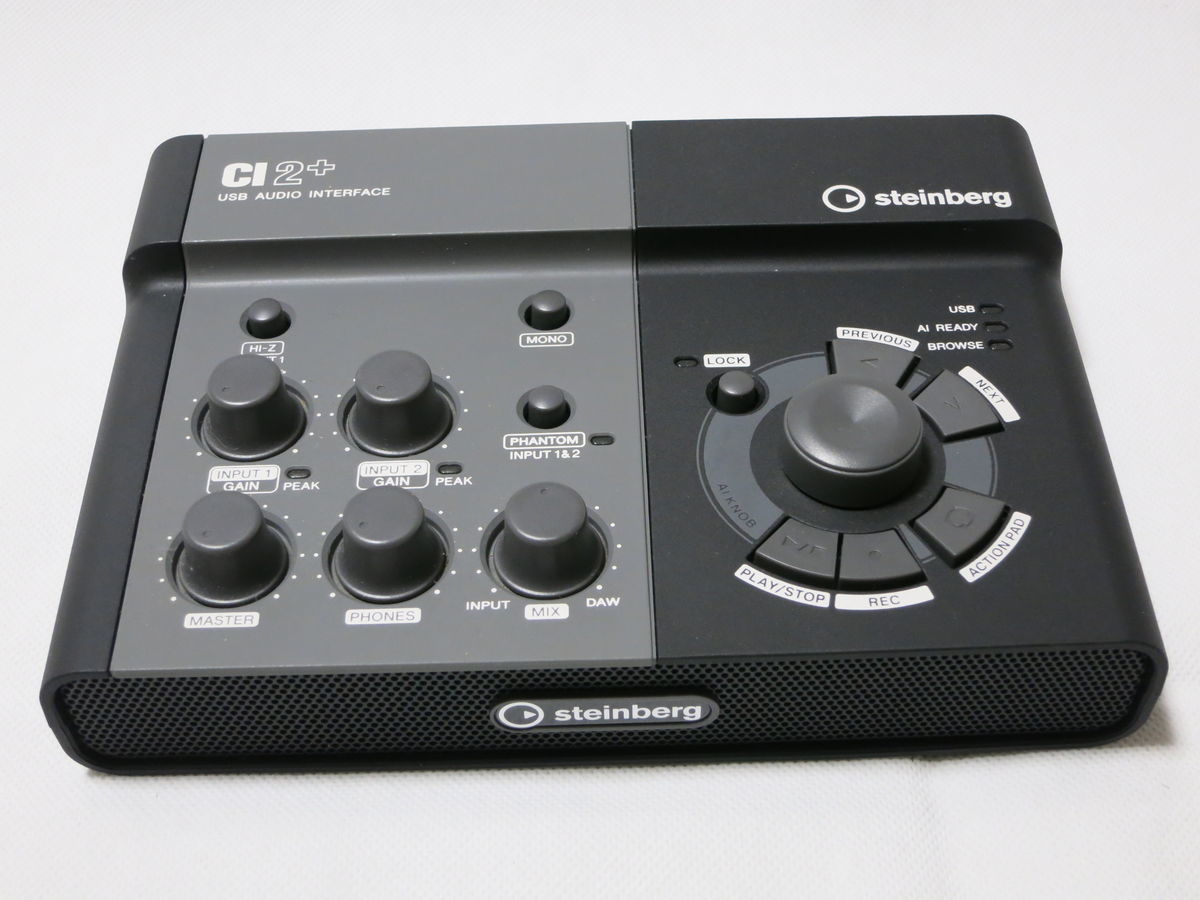 スタインバーグ CI2+ USB オーディオ インターフェース steinberg CI2+ USB AUDIO INTERFACE ...