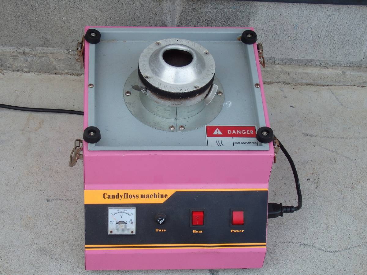 管569 Candy Floss Machine ET-MF03 綿菓子機 綿菓子器 綿あめ ジャンク(その他)｜売買されたオークション情報、yahooの商品情報をアーカイブ公開 ...