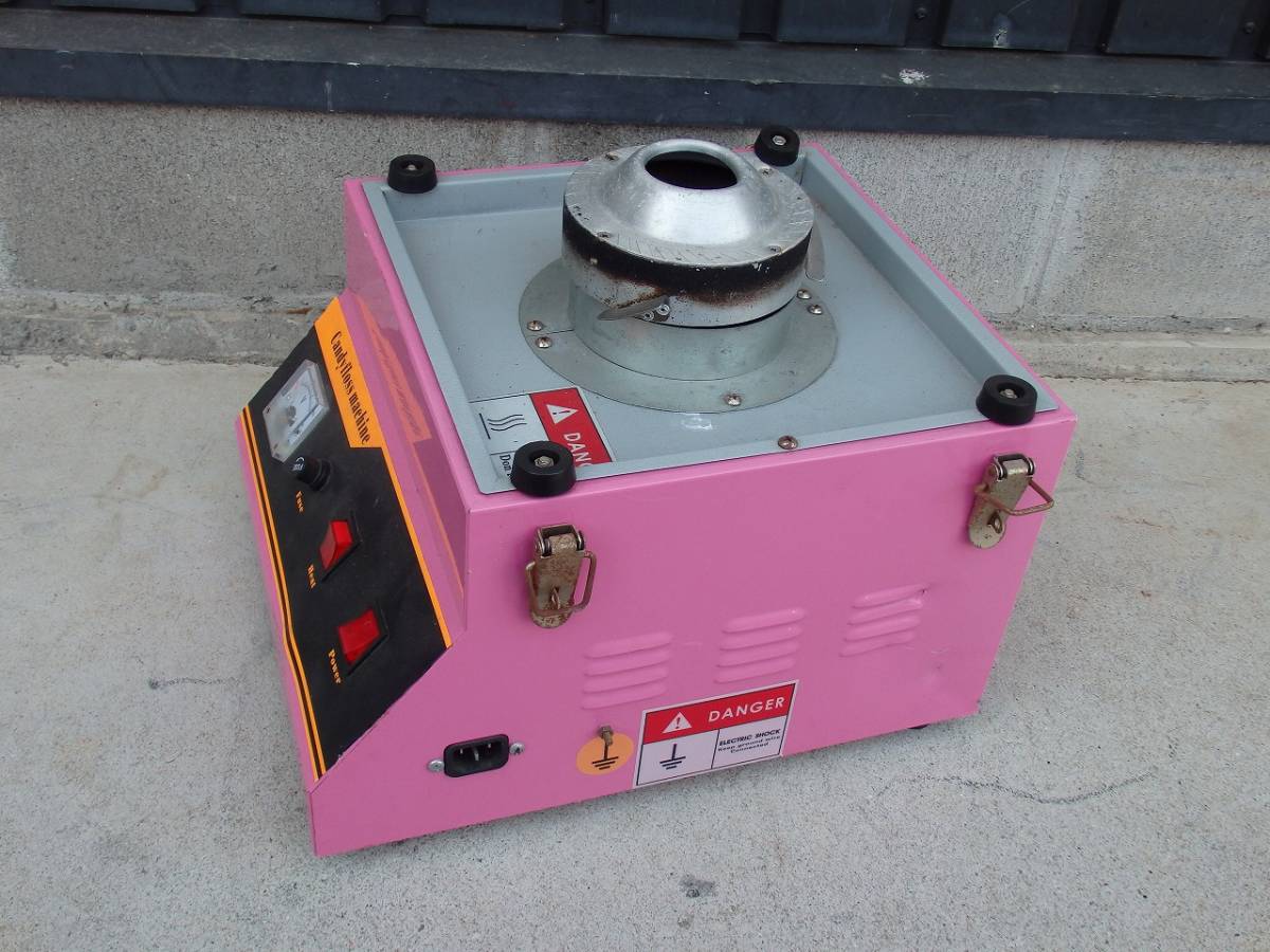 管569 Candy Floss Machine ET-MF03 綿菓子機 綿菓子器 綿あめ ジャンク(その他)｜売買されたオークション情報、yahooの商品情報をアーカイブ公開 ...