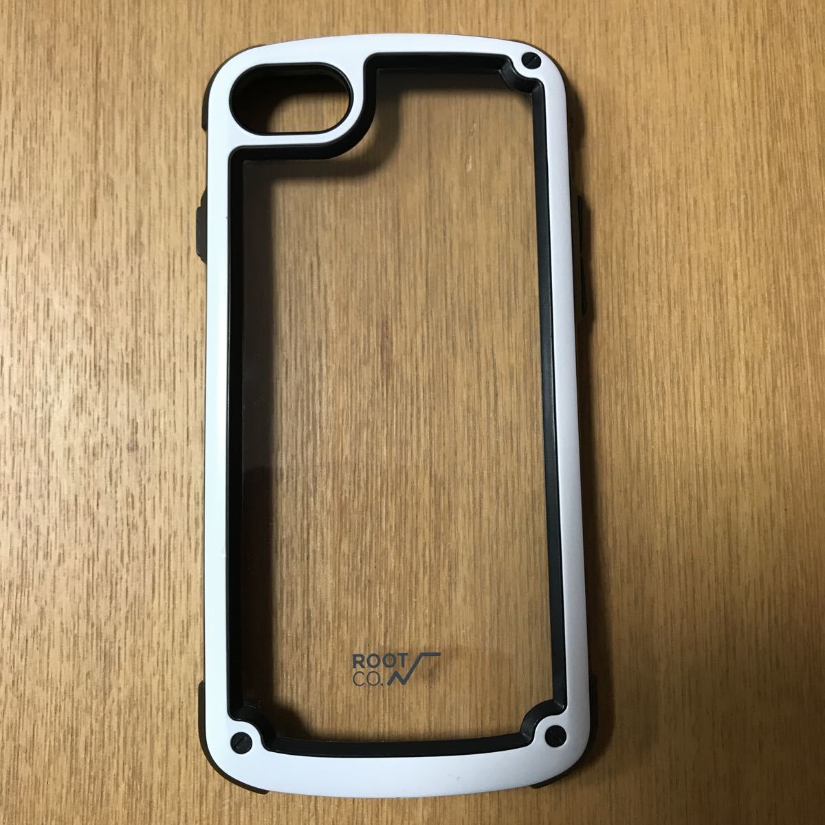 Root co Gravity Shock Resist Tough & Basic Case. ホワイト iphone7 iphone8 iPhoneケース(iPhone SE（第2世代 ...