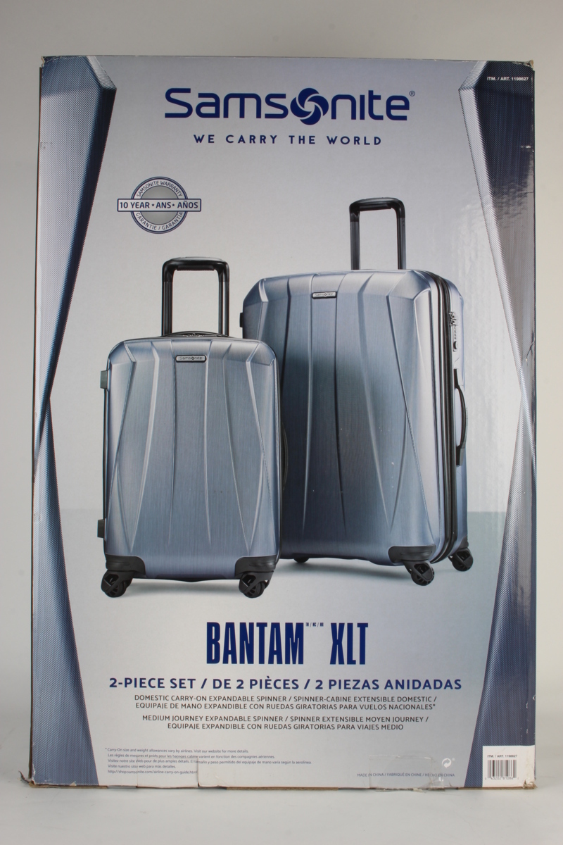 Samsonite サムソナイト スーツケース BANTAM XLT 28＆22インチ2個セット ブルーグレー 旅行 GOTO トラベル 出張 ...