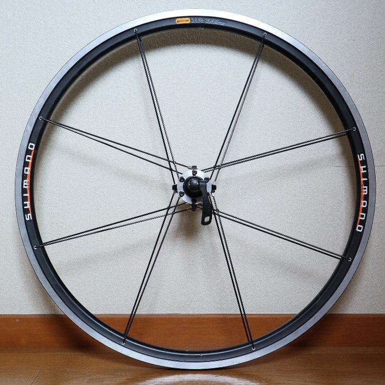 シマノ ホイール WH-M575 前後セット 26インチ Vブレーキ/6穴ディスク兼用 F:100-QR/R:135-QR SHIMANO ...