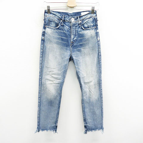 upper hights アッパーハイツ 187335 ダメージデニムパンツ ブルー系 23 240001451435 レディース(W25（約64cm）未満)｜売買されたオークション情報 ...