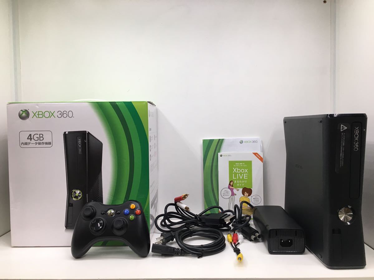 Microsoft マイクロソフト XBOX360 S CONSOLE 1439 4GB リキッドブラック(Xbox360本体)｜売買されたオークション情報、yahooの商品情報をアーカイブ ...