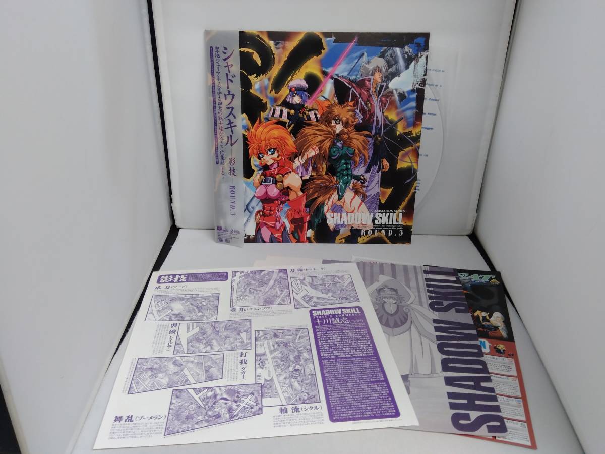 SHADOW SKILL -影技- レーザーディスク LD 7枚組 ROUND.1 7(アニメーション)｜売買されたオークション情報、yahooの商品情報をアーカイブ公開 - オークファン ...