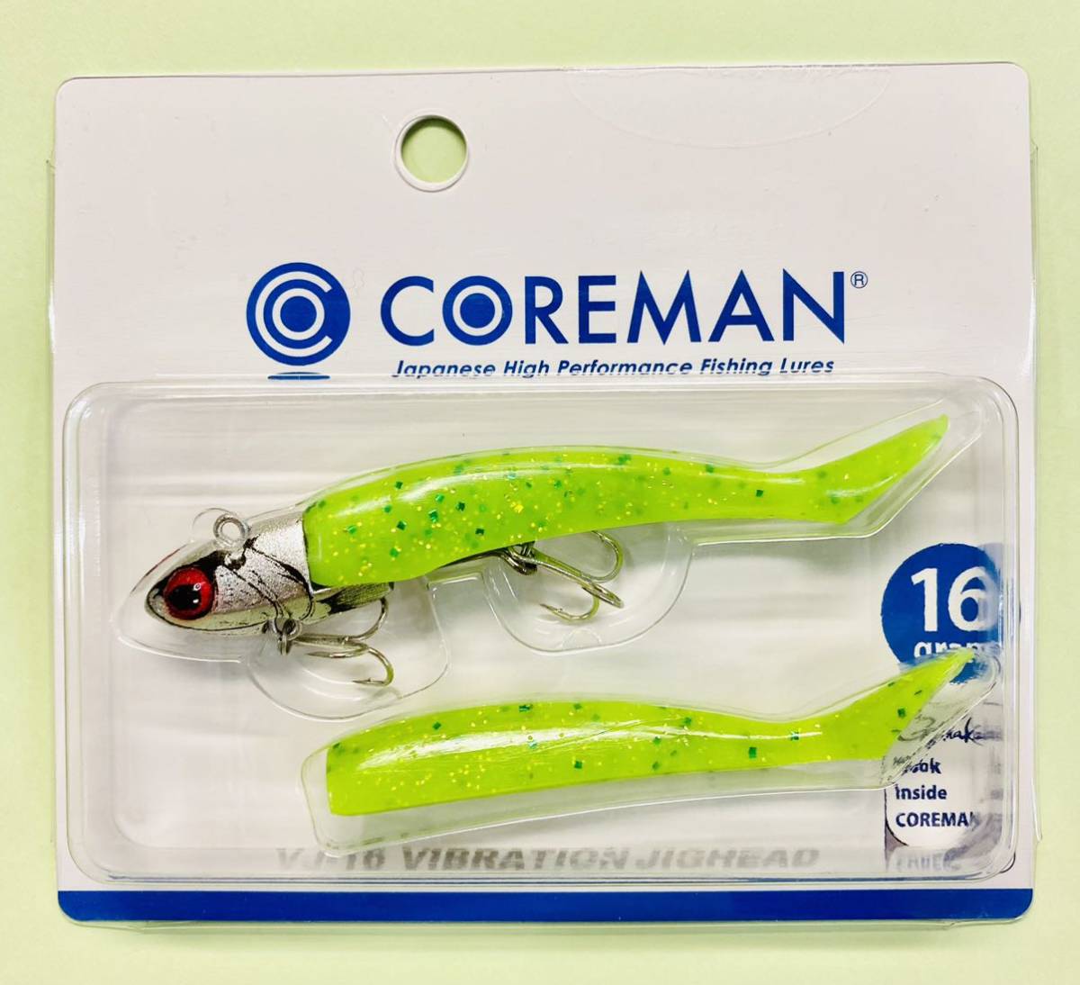 COREMAN コアマン VJ-16 #048 シルバーヘッド/パニックグリーン(バイブレーション)｜売買されたオークション情報、yahooの ...
