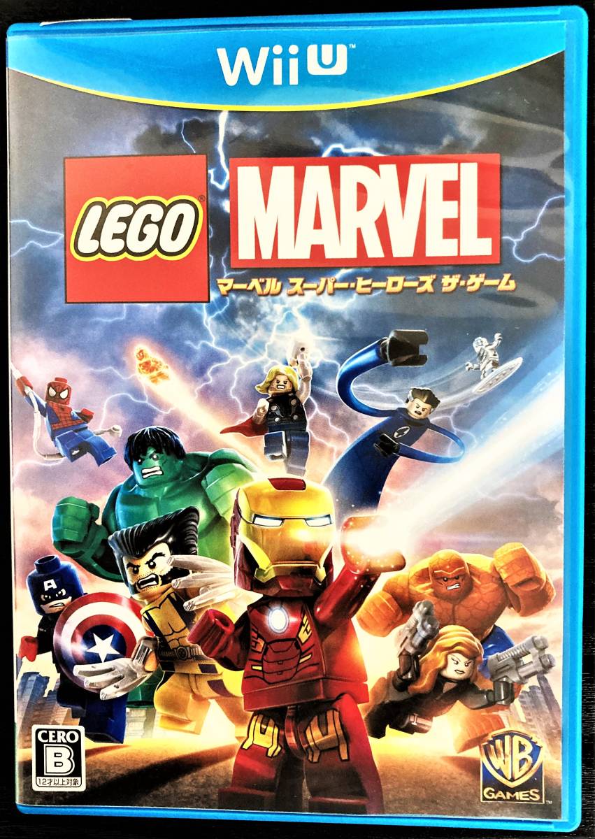 #8 00002 LEGO マーベル スーパー ヒーローズ ザ ゲーム 動作未確認 WiiU(Wii U専用ソフト)｜売買されたオークション ...