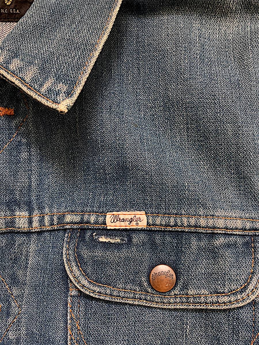 Lサイズ Wrangler ラングラー 124MJ 日本製 M4971-00 ジージャン Gジャン デニム ジャケット メンズ(ジージャン ...