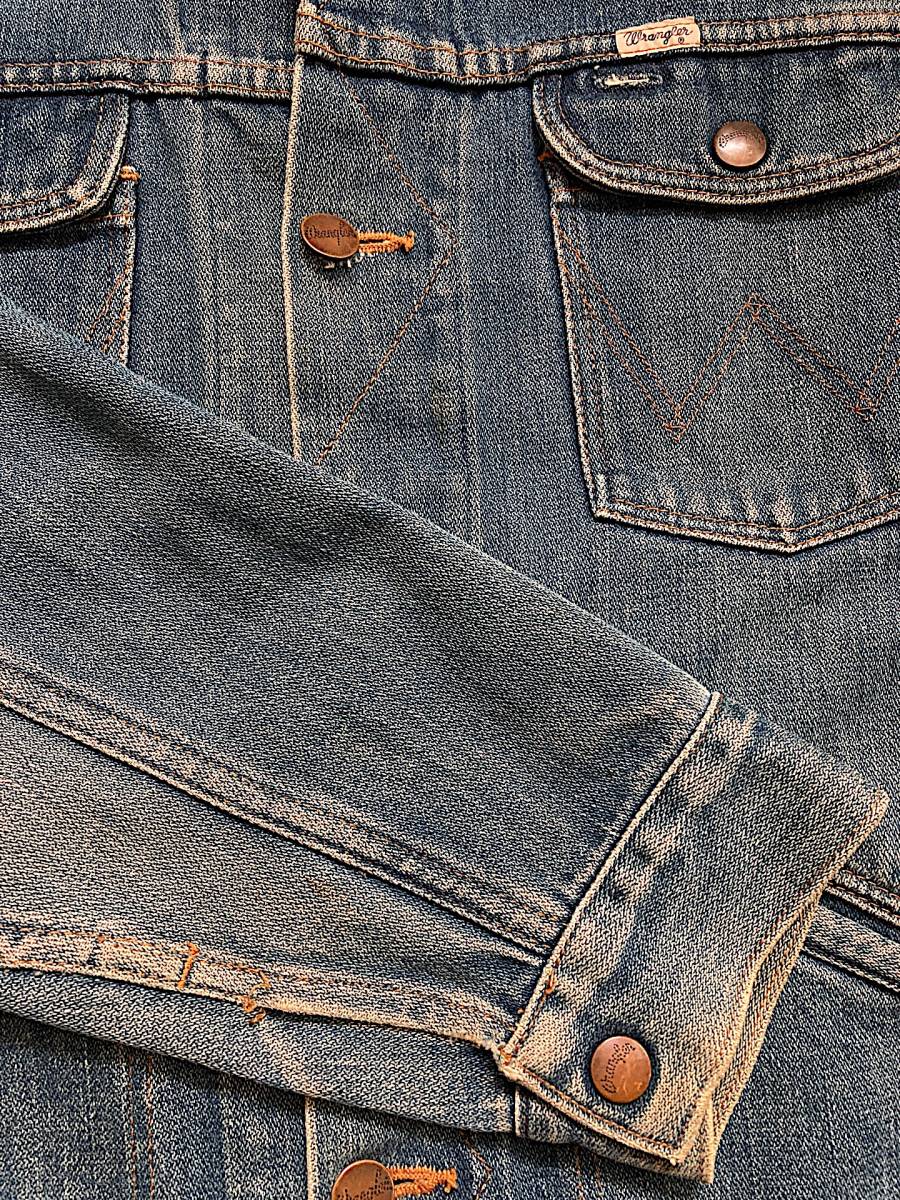 Lサイズ Wrangler ラングラー 124MJ 日本製 M4971-00 ジージャン Gジャン デニム ジャケット メンズ(ジージャン ...