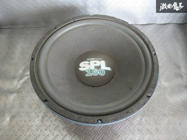 保証付 SOUND STREAM サウンドストリーム SPL160 デュアルボイス コイル サブウーファー ウーハー 即納 棚N-3(ウーハー ...
