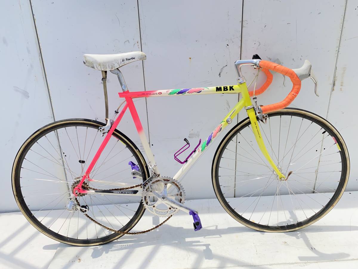 訳アリ 要整備 MBK CR-MO HIGH POWER FRAME MADE IN FRANCE 22×700インチ 2×7速 鉄フレーム ...