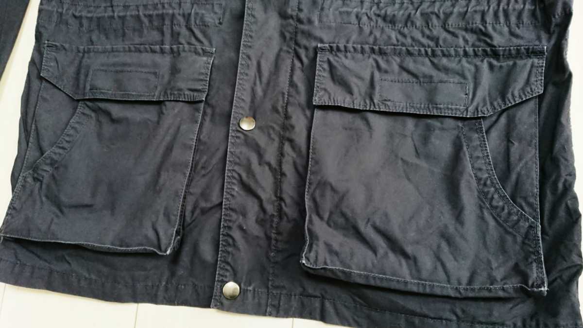 ベースコントロール マウンテンパーカー サイズ 3 L相当 ネイビー basecontrol 藤原ヒロシ 滝沢伸介 fragment GOODENOUGH neighborhood(ジャンパー ...