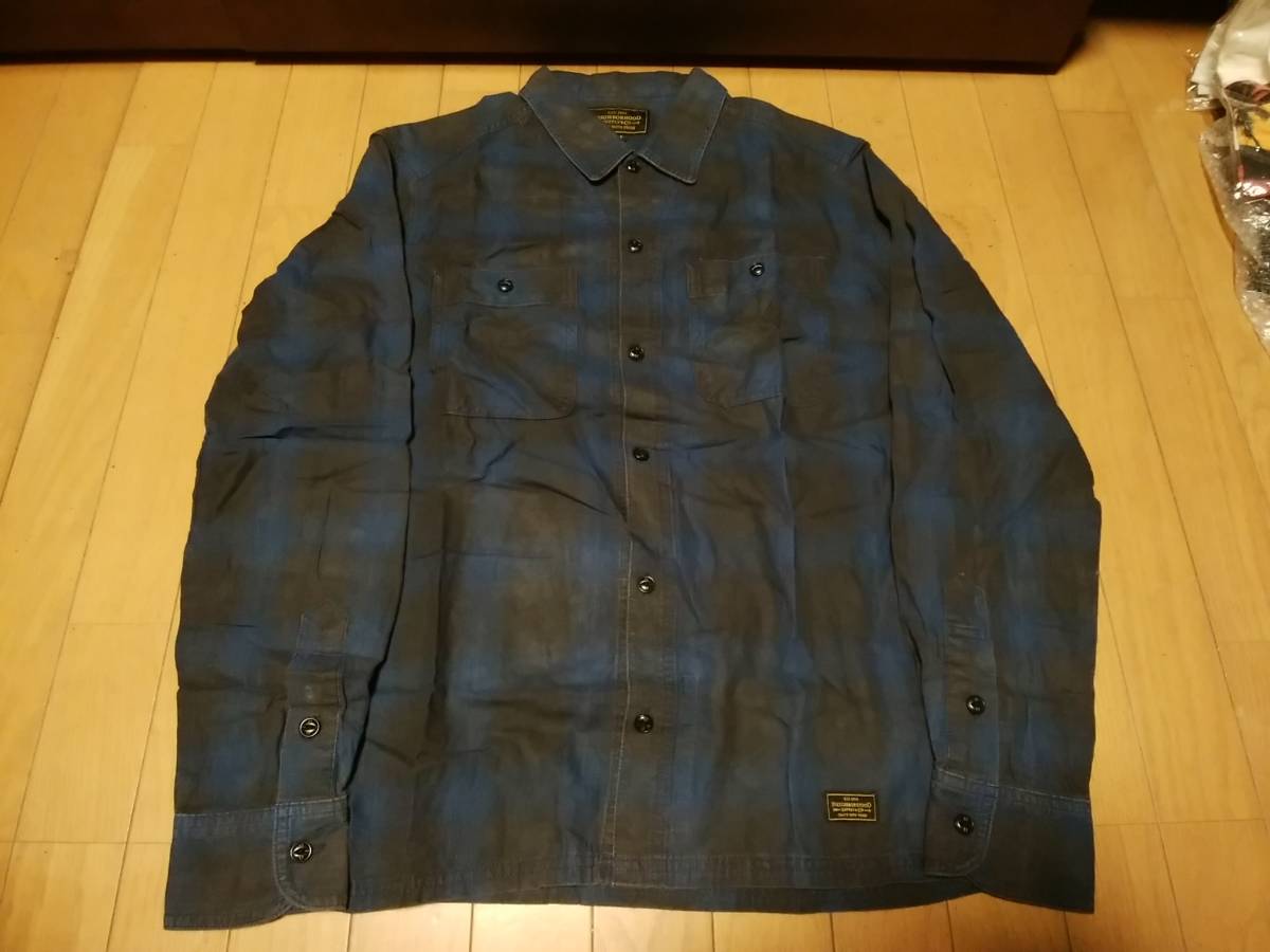 NEIGHBORHOOD ネイバーフッド 長袖チェックシャツL 日本製 B&C/C-SHIRT.LS 2014S/SモデルはドラマHERO キムタク着 モデル 名作品(長袖シャツ)｜売買された ...