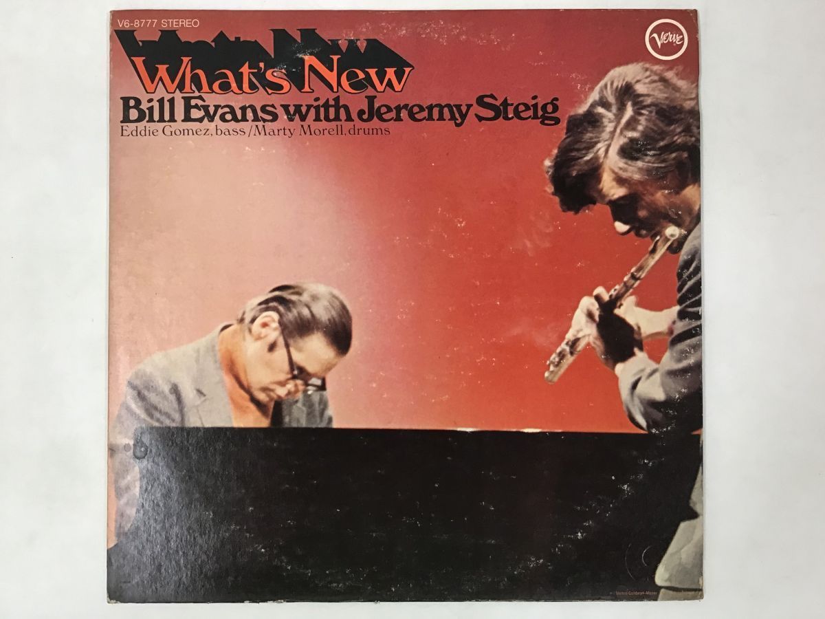 LP BILL EVANS WITH JEREMY STEIG WHAT'S NEW US盤 0143RH(ジャズ一般)｜売買された ...