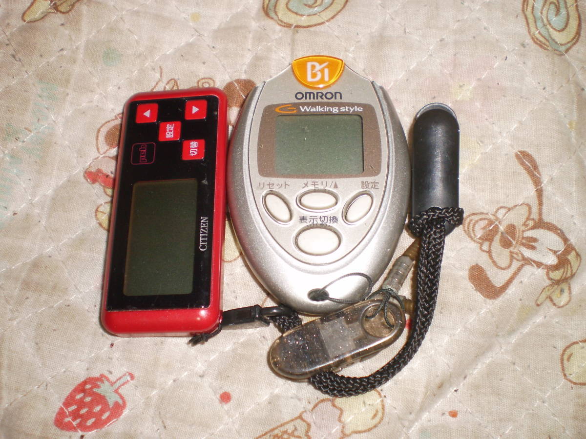 シチズン CITIZEN pebデジタル歩数計 TW700/オムロン HJ-700IT(歩数計)｜売買されたオークション情報、yahooの商品情報をアーカイブ公開 - オークファン ...