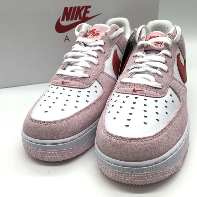 ナイキ AIR FORCE1'07 QS DD3384 600 スニーカー シューズ 箱付き タグ 替え紐 メンズ 28cm ピンク ホワイト NIKE 靴 B5779(28.0cm)｜売買さ ...